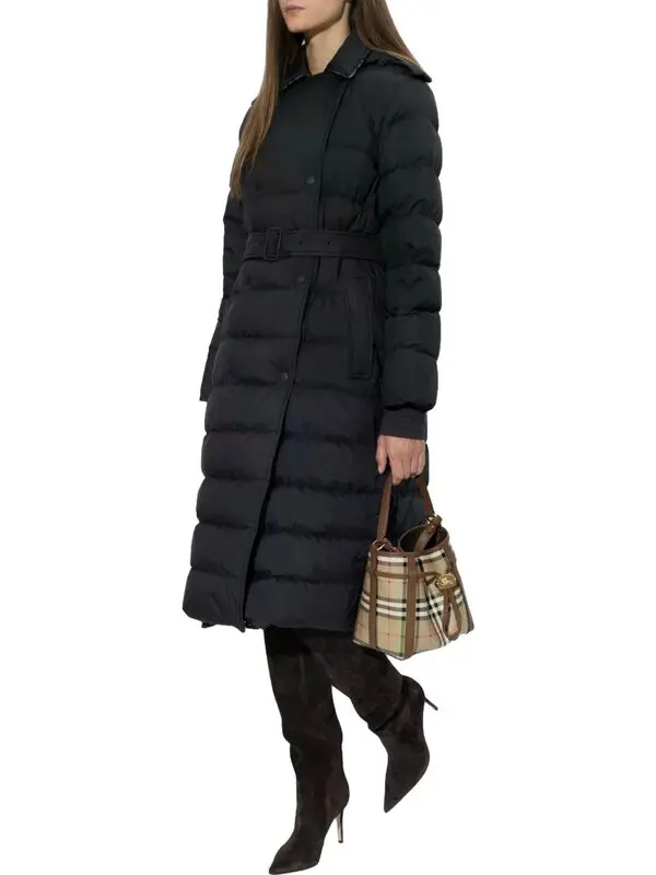 Burberry Belted Waist Coat - Black
