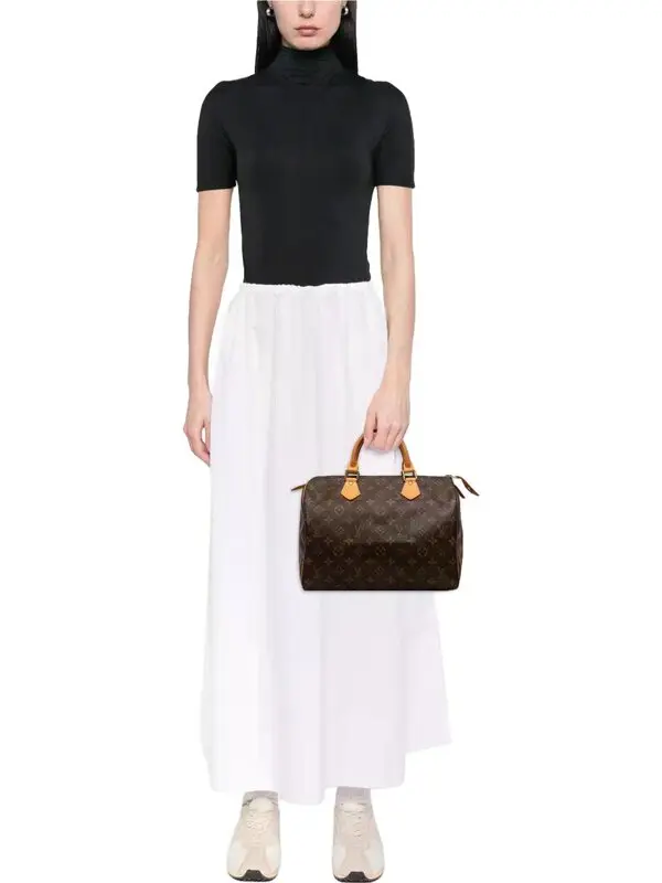 LOUIS VUITTON 2001 Monogram Speedy 30 Boston Bag - Brown