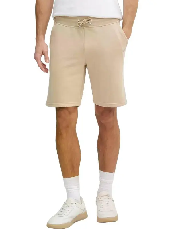 Gant Logo-embroidered Drawstring Shorts - Neutrals