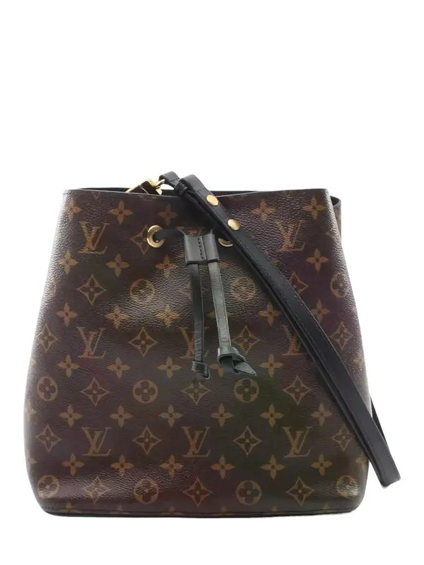 LOUIS VUITTON Monogram Neonoe Mm Bucket Bag - Brown