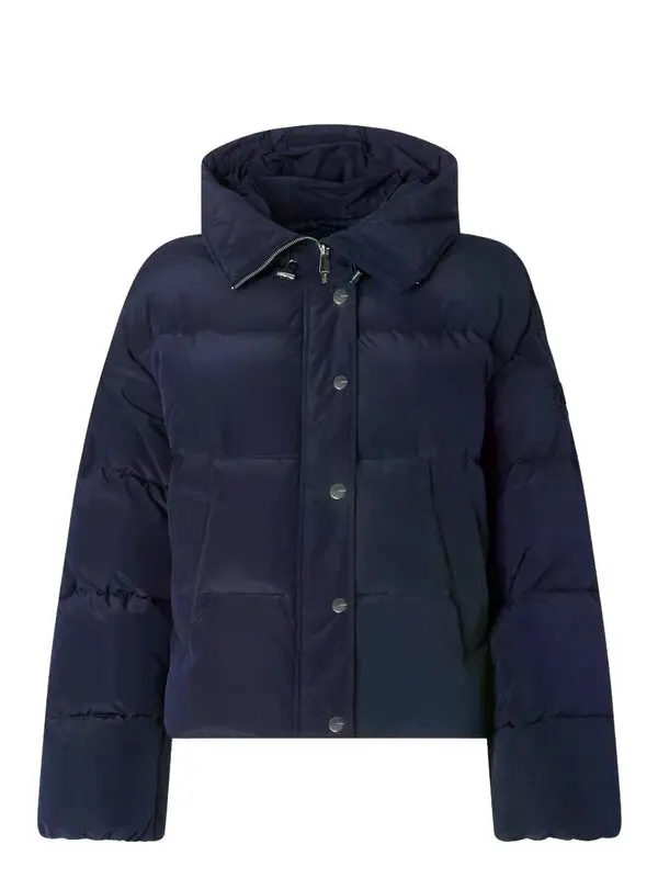 Pinko Hooded Padded Jacket - Blue