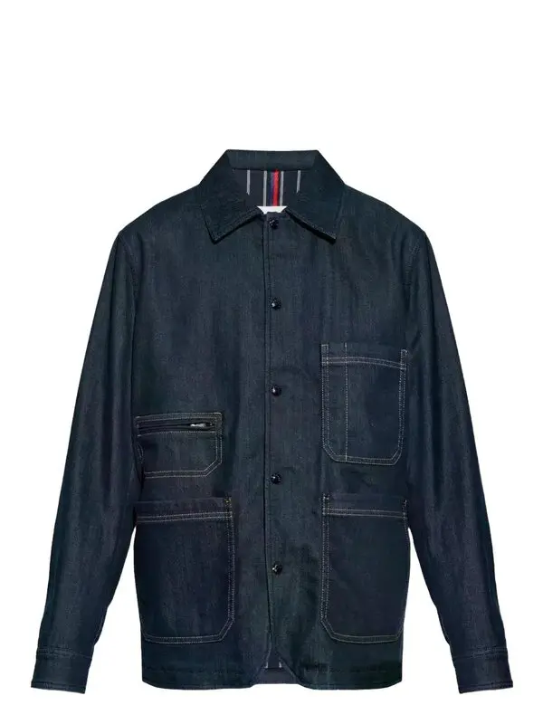 Moncler Haderu Denim Jacket - Blue