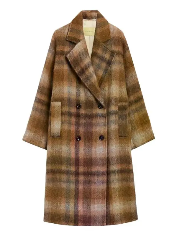 Momoni Laufey Double-breasted Coat - Neutrals