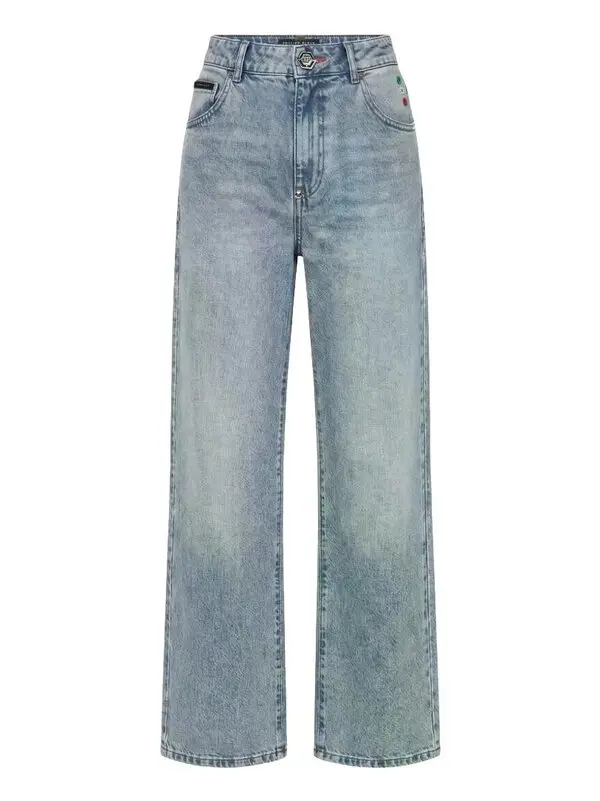 Philipp Plein Straight-fit Jeans - Blue