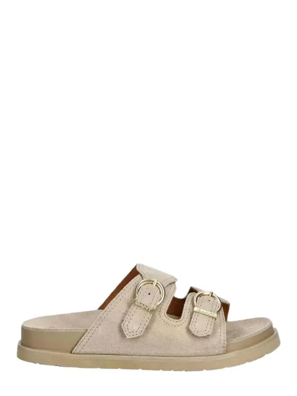 Gant Buckle-fastening Suede Sandals - Neutrals