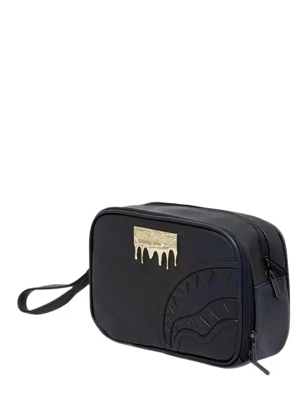 SPRAYGROUND Shark Mouth Makeup Bag - Black