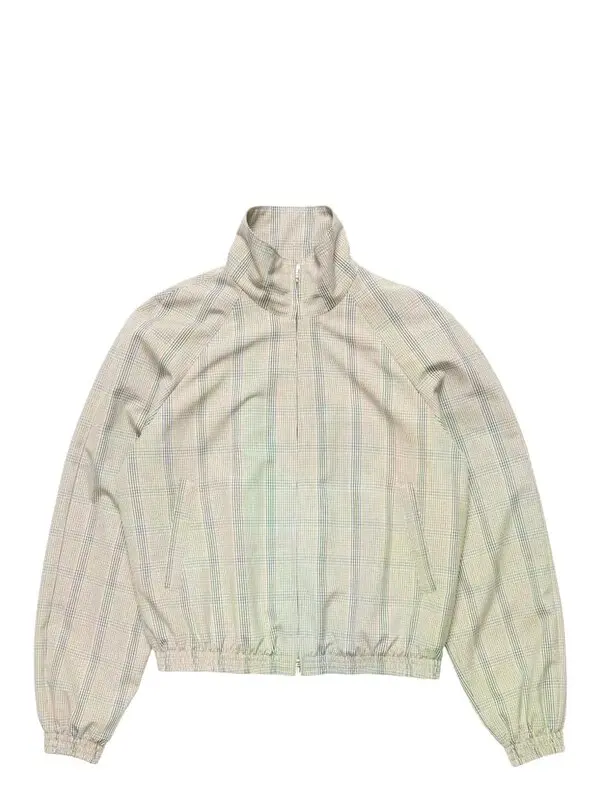 Acne Studios Checked Technical Fabric Jacket - Brown