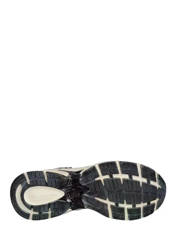 CRIME LONDON Fugitive 9094 Glitter-detail Sneakers - Neutrals