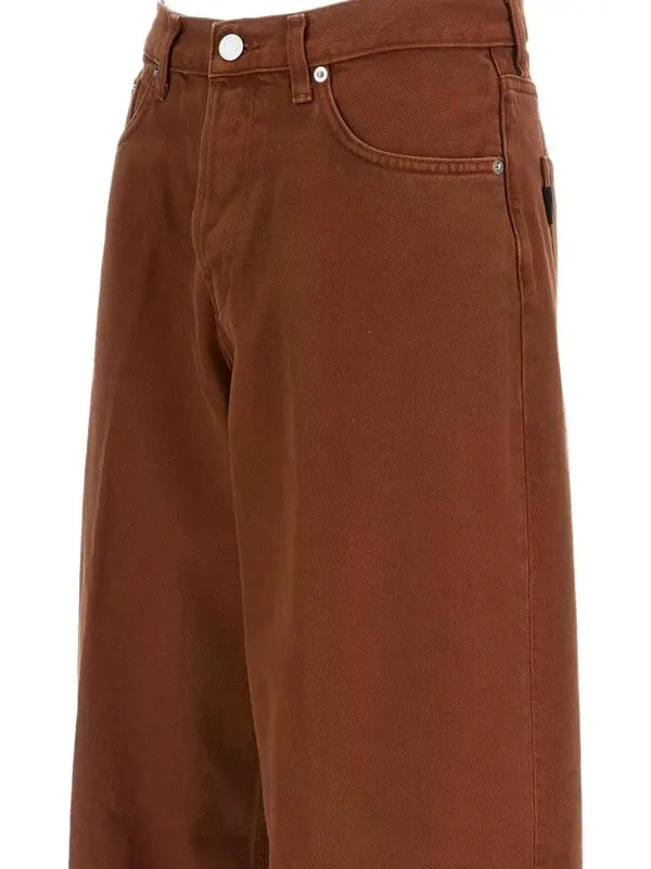 HAIKURE Wide-leg Jeans - Brown