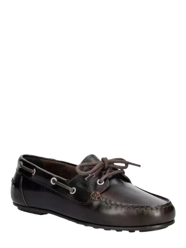 Gant Lace-up Leather Loafers - Brown
