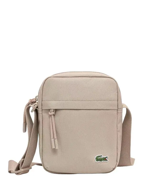 Lacoste Logo Patch Zip-around Belt Bag - Neutrals