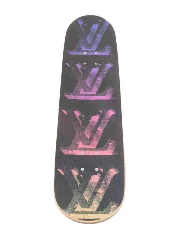 LOUIS VUITTON 2021 Monogram Skateboard - Black