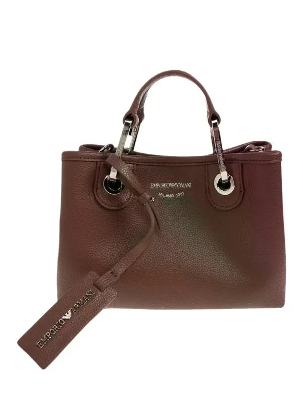 Emporio Armani Logo-printed Tote Bag - Brown