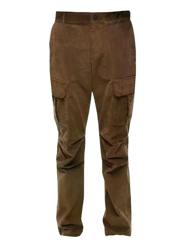 DIESEL® Argy Ribbed-velour Cargo Pants - Brown