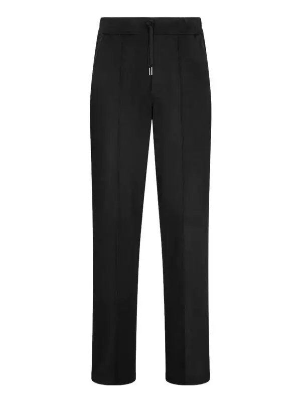 TOM FORD Drawstring Pintuck-detail Track Pants - Black