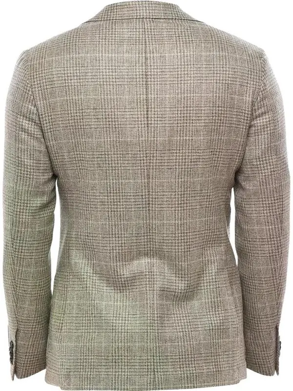 Corneliani Check Single-breasted Blazer - Neutrals