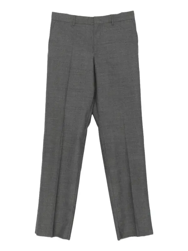 Moschino Belted Wide-leg Trousers - Grey