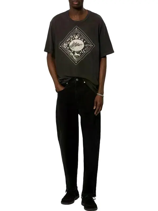 MARANT Jorian Barrel Fit Jeans - Black