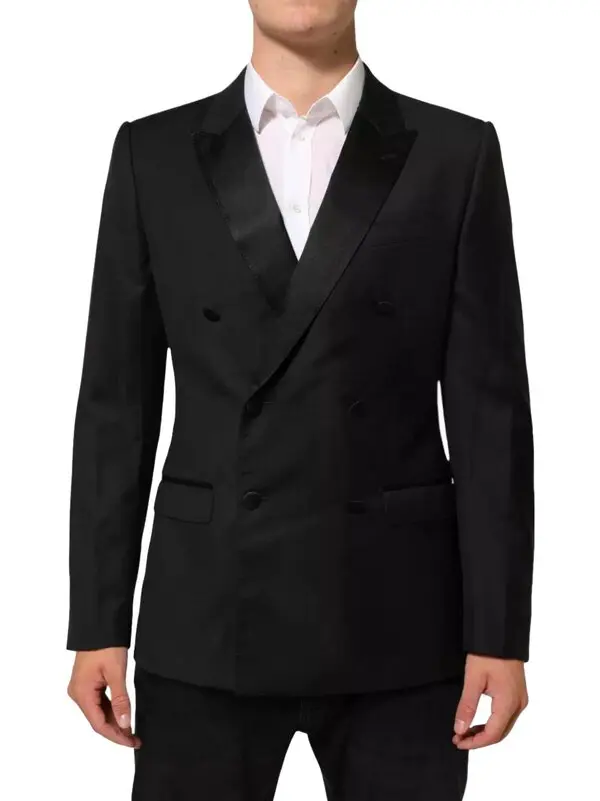 Dolce & Gabbana Martini Double-breasted Blazer - Black