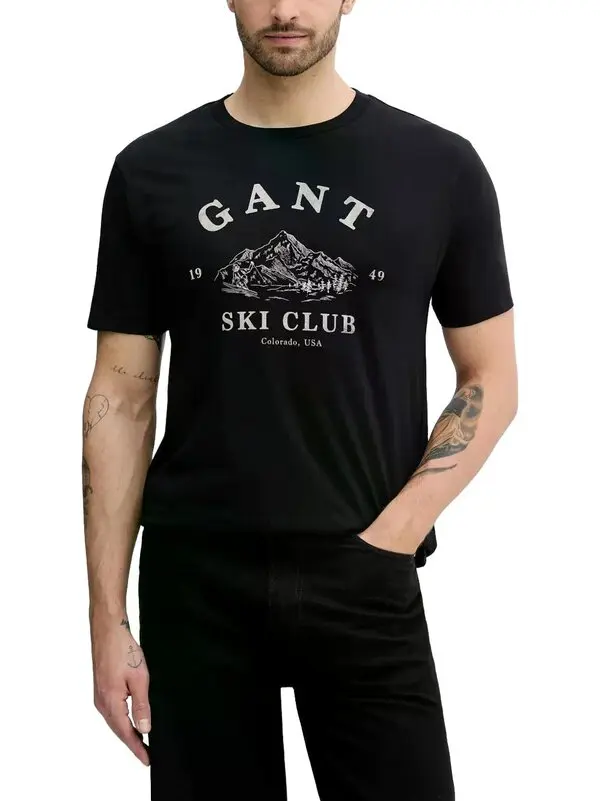 Gant Cotton T-shirt - Black