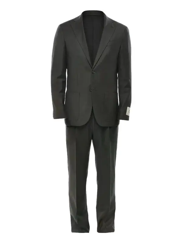 Corneliani Single-breasted Patch-pocket Suit - Grey