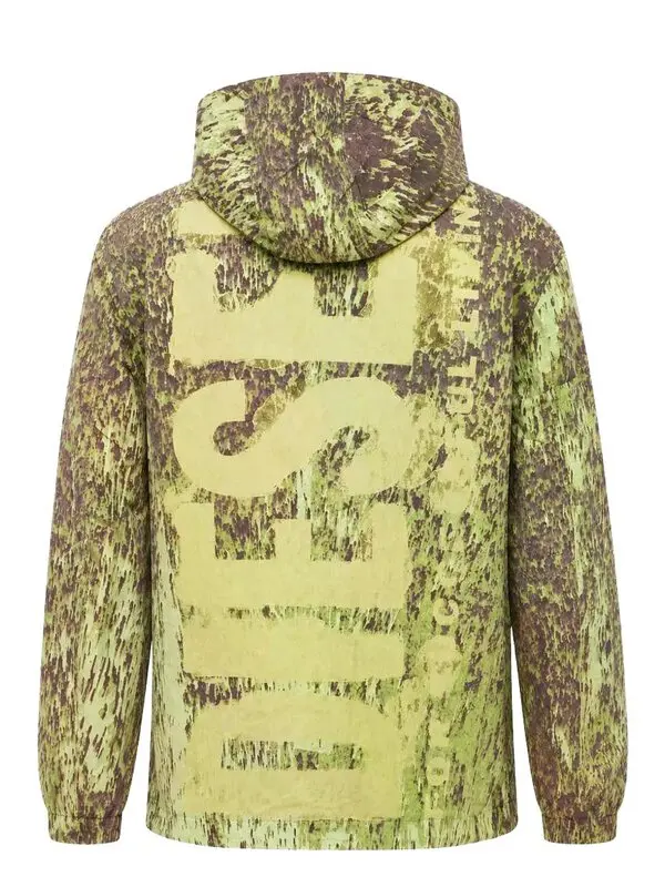 DIESEL® J-brick Logo-print Jacket - Green