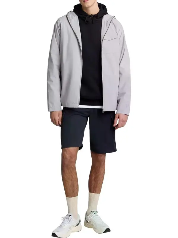 LYLE & SCOTT Logo Embroidered Cargo Shorts - Black