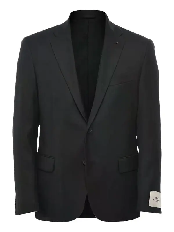 Corneliani Single-breasted Blazer - Black