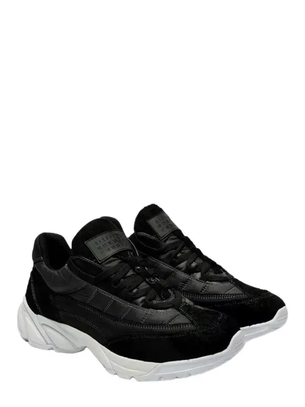 MAISON MARGIELA Panel Low-top Sneakers - Black