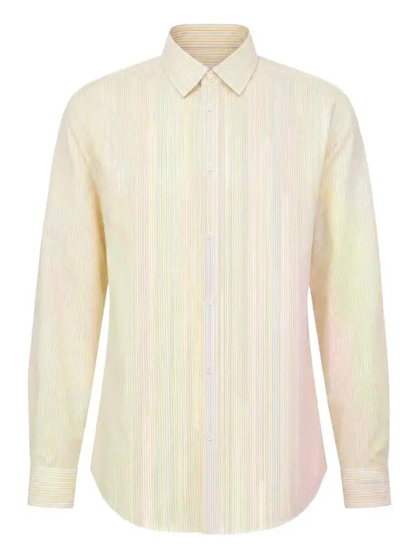 Dsquared2 Vertical-stripe Shirt - Yellow