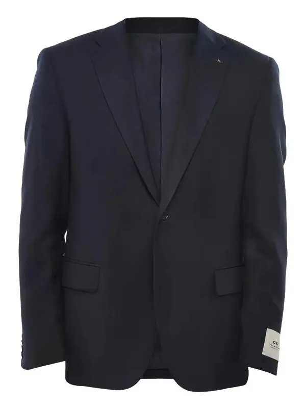 Corneliani Two-button Flap-pocket Blazer - Blue