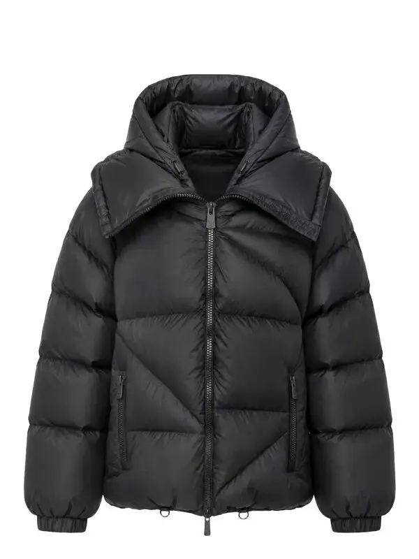 Bacon Double B Quilted Down Jacket - Black