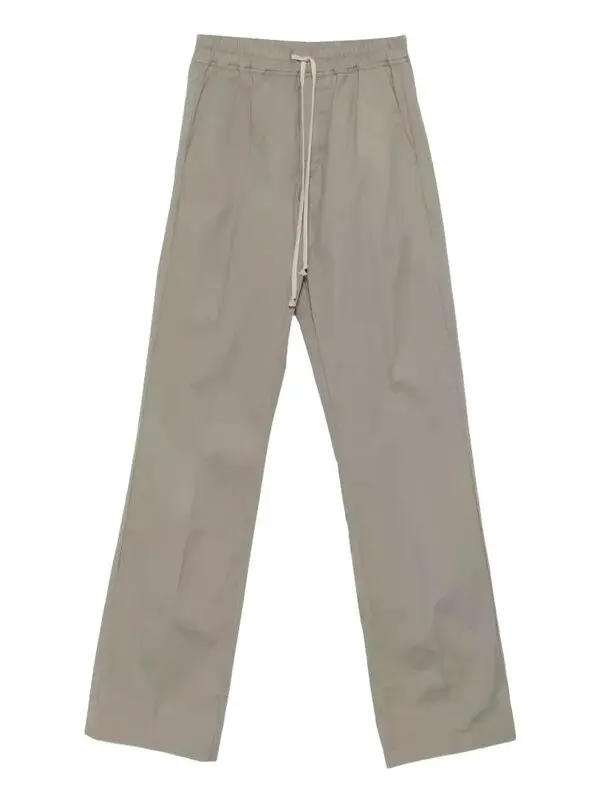 Rick Owens Dietrich Drawstring-waistband Trousers - Grey