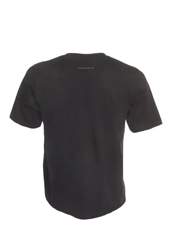 MAISON MARGIELA Logo-print T-shirt - Black