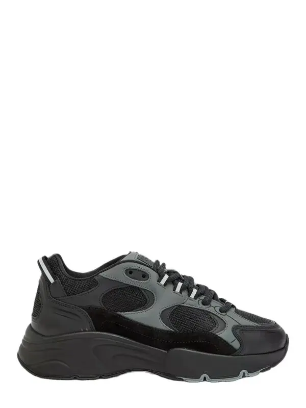 CLEENS Pulserunner Panelled Sneakers - Black