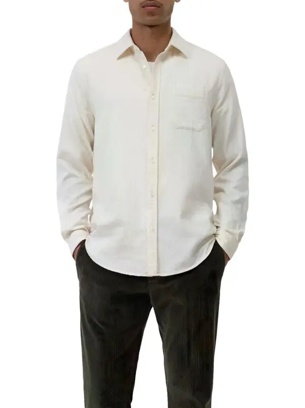 Closed Patch-pocket Cotton Shirt - Neutrals