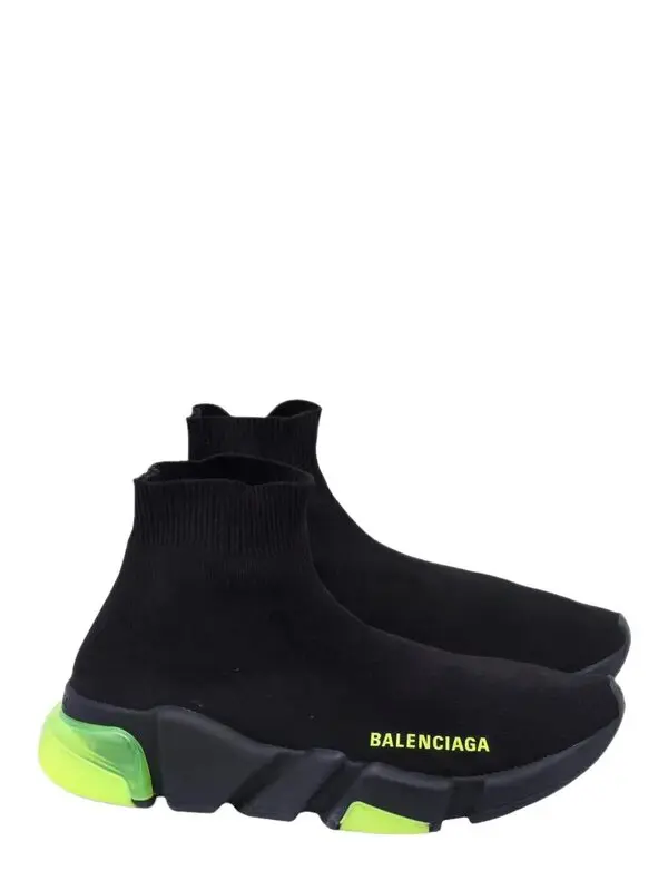 Balenciaga Speed Clear-sole Sneakers - Black