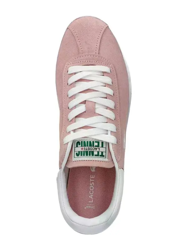 Lacoste Logo Print Sneakers - Pink