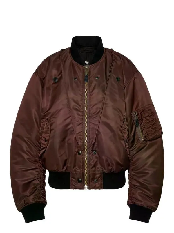 MAISON MARGIELA Reversible Bomber Jacket - Brown