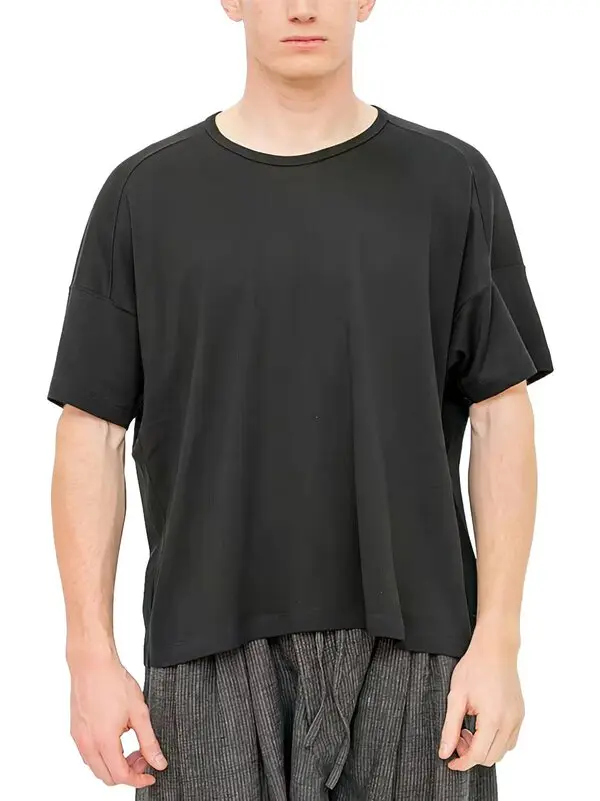 JAN JAN VAN ESSCHE Crew-neck Short-sleeve T-shirt - Black