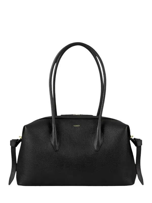 Yuzefi Brioche Duffle Shoulder Bag - Black
