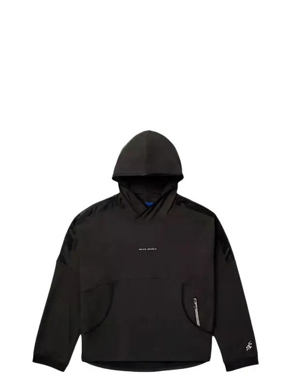 Asics Logo-print Hoodie - Black