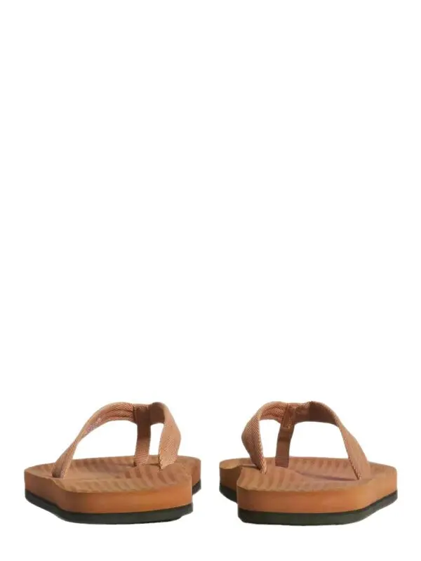 Maison Kitsuné X Indosole Easy Living Flip Flops - Neutrals