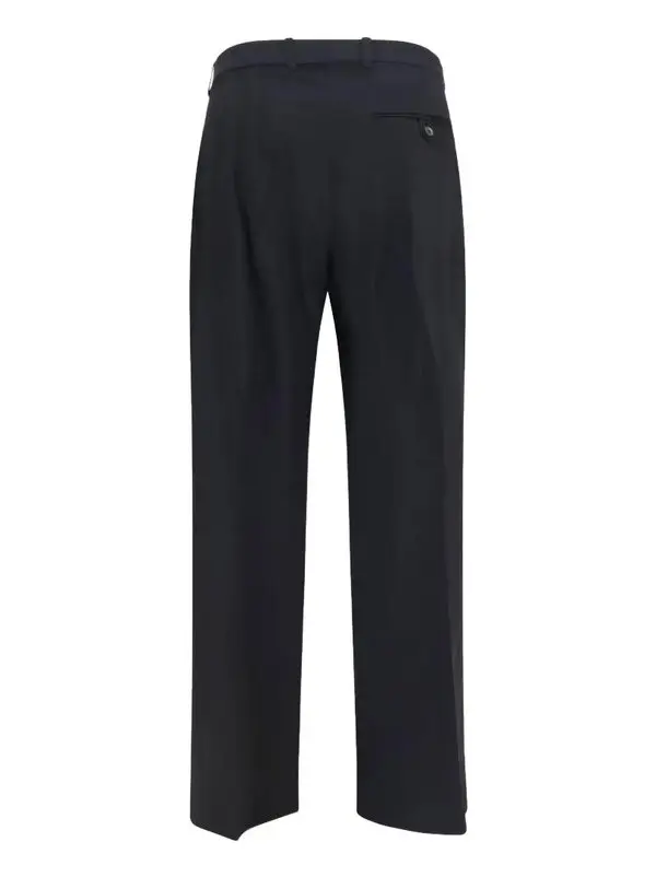 Our Legacy Universe Pleated Wool Trousers - Blue