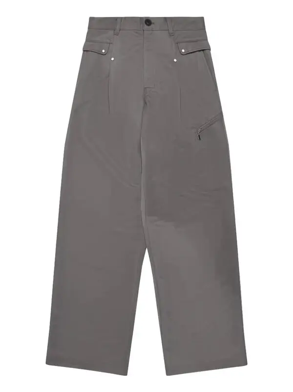 Asics Cargo Pants With Wide Leg - Grey