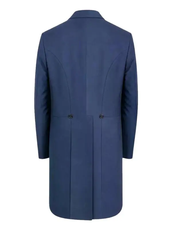 RAMON SANJURJO Peak-lapel Tailored Single Breasted Suit - Blue
