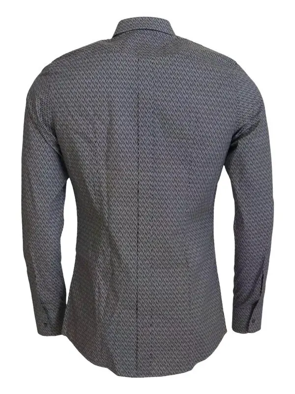 Dolce & Gabbana Geometric-pattern Shirt - Grey