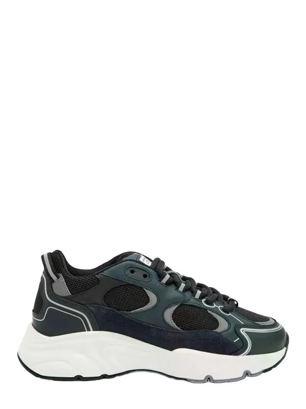 CLEENS Pulserunner Panelled Sneakers - Blue