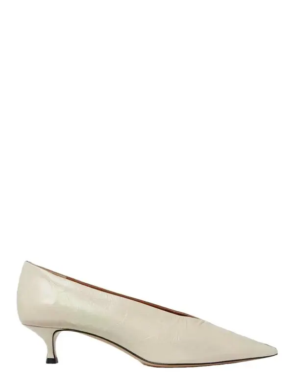Le Monde Beryl Babouche Heeled Pumps - Neutrals