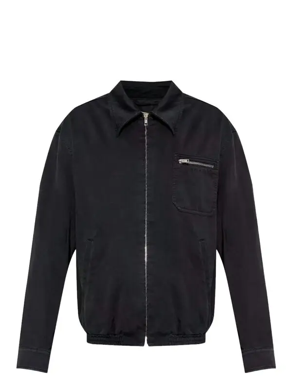 Marni Zip-up Cotton Jacket - Black
